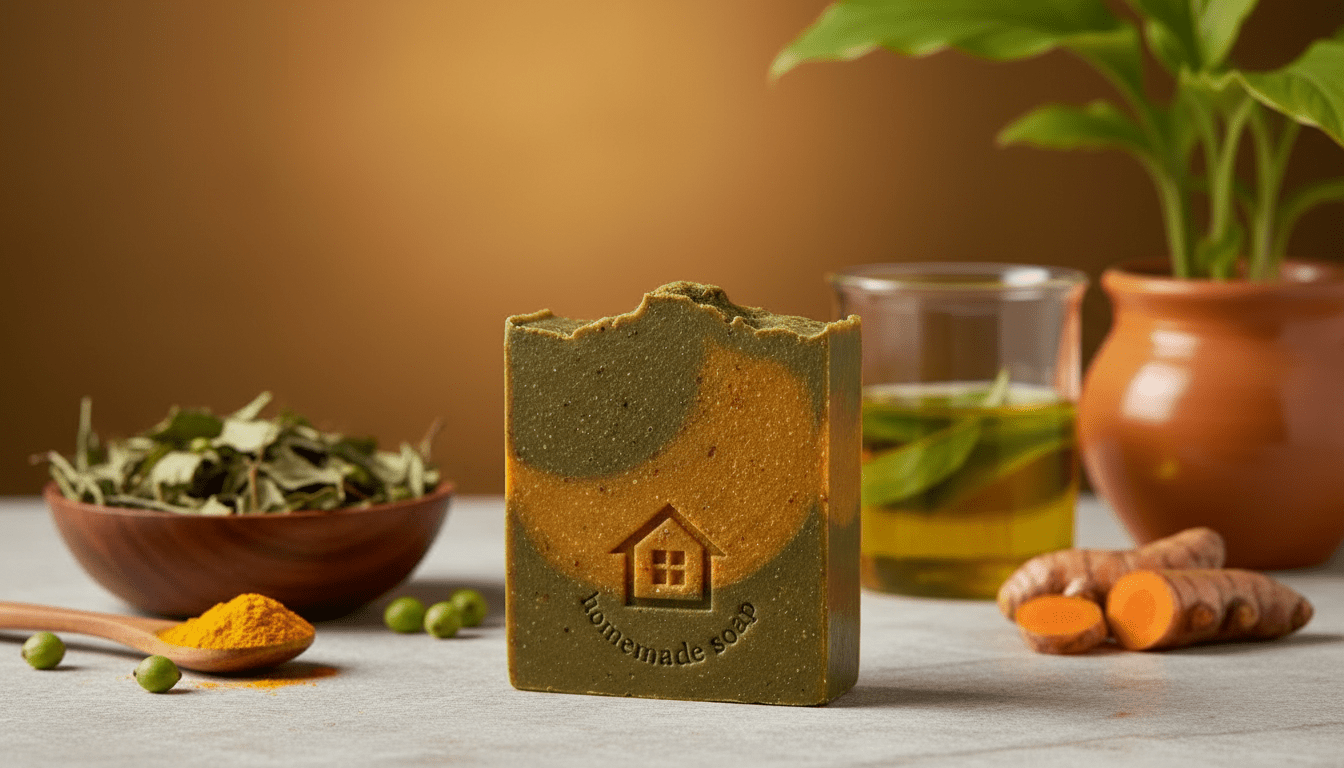 Neem & Turmeric Handmade Soap – Homemade Soaps