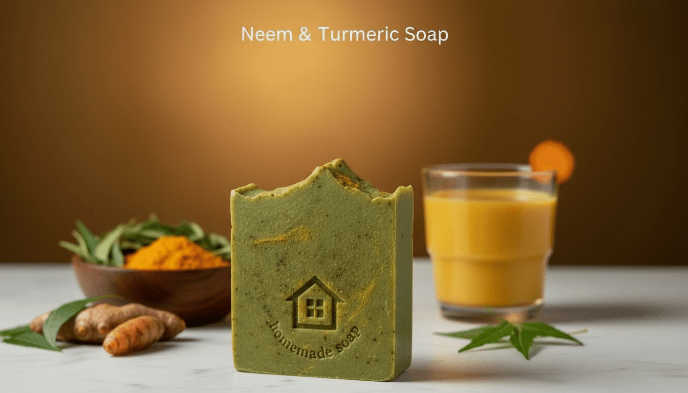 Neem & Turmeric Handmade Soap – Homemade Soaps